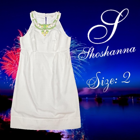 Shoshanna | Dresses | Shoshanna Jeweled Dress | Poshmark